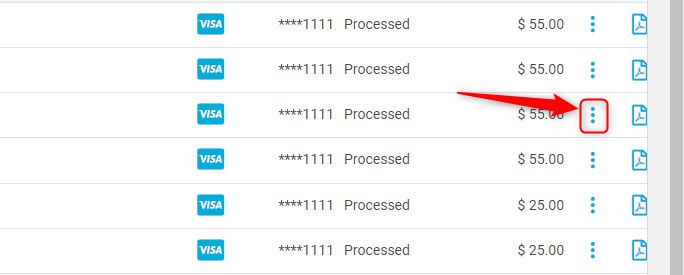 How to refund a transaction